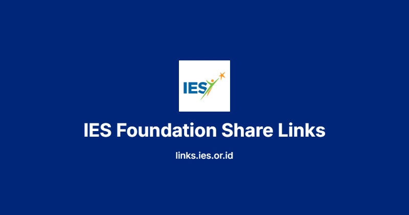 IES Foundation X CERTIFLUX Sharing Link